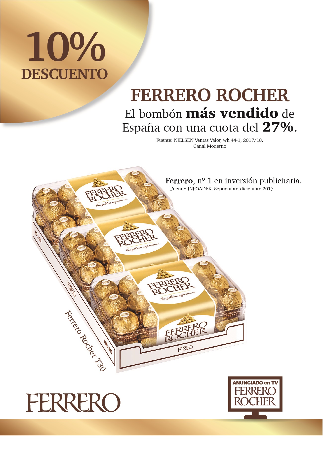 Amplia gama de productos Ferrero - Bigger Golosinas