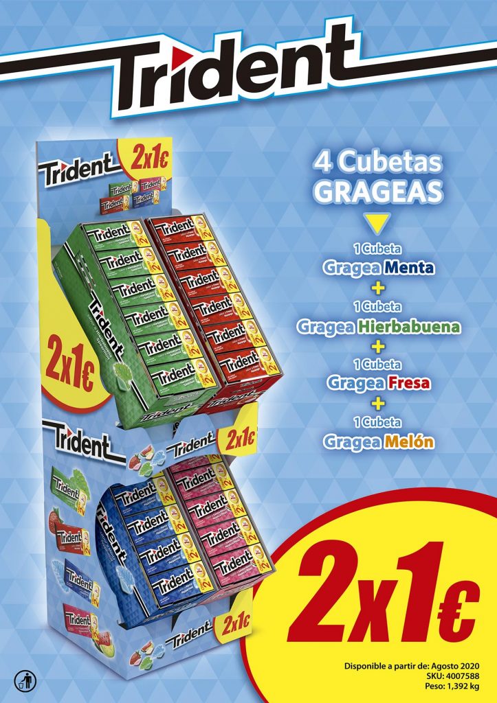 Promoción Chicles Trident - Bigger Golosinas